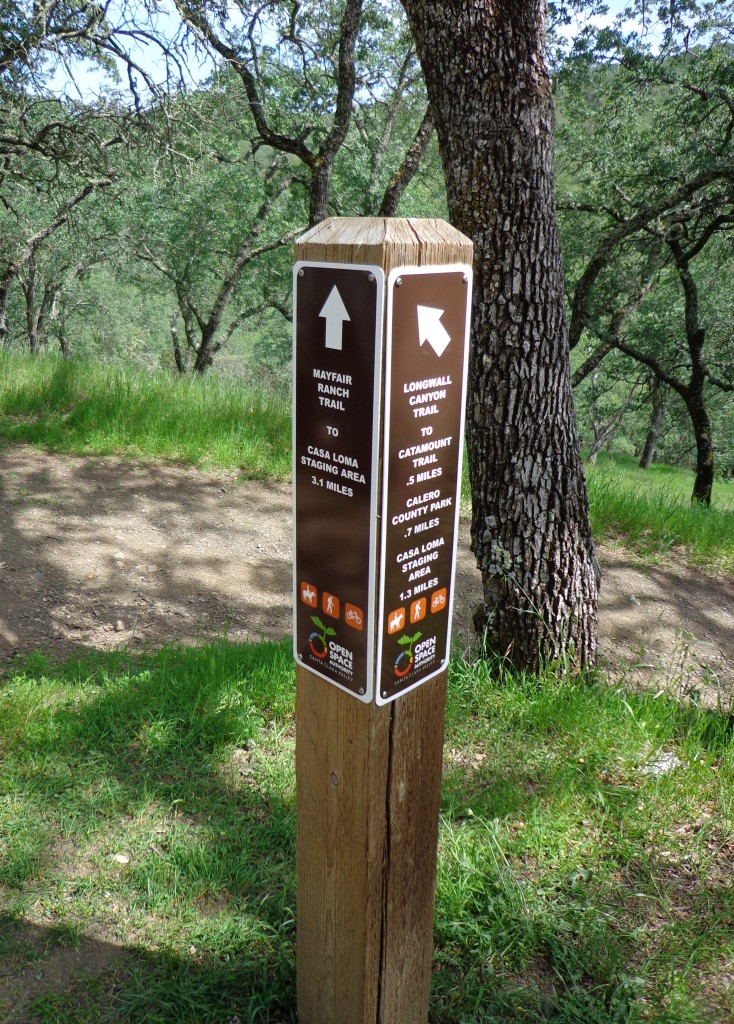 Open Space Trail Signs