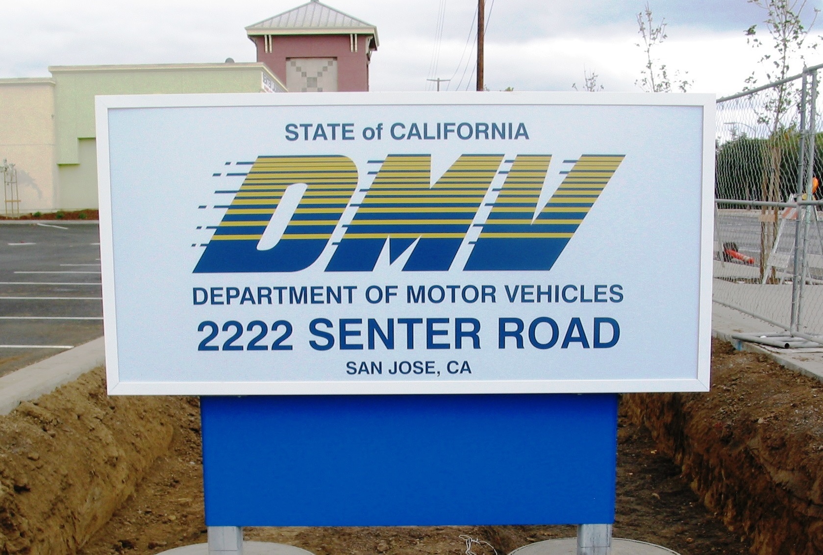 New DMV Office in San Jose - New Signs