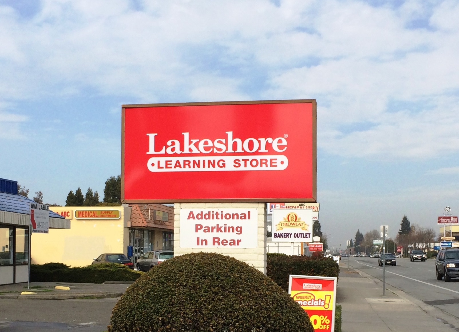 Lakeshore Learning Store Gets New Sign Faces.