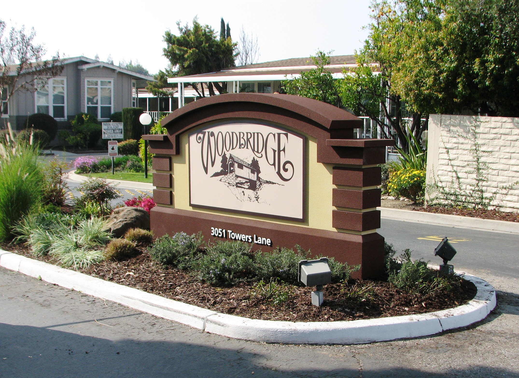 Woodbridge Mobile Home Community - New Monument Sign