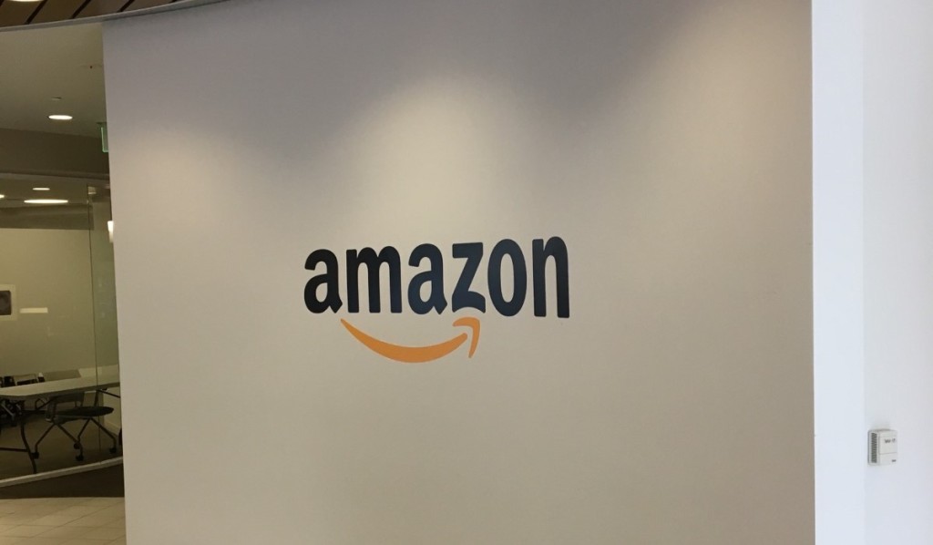 New Amazon Office - New Lobby Sign