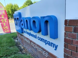 New Monument Sign Lettering - OnanOn